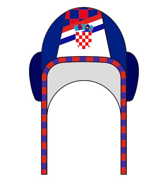 BBOSI Gorro de Waterpolo Adulto Croacia Dark | nadadores.com
